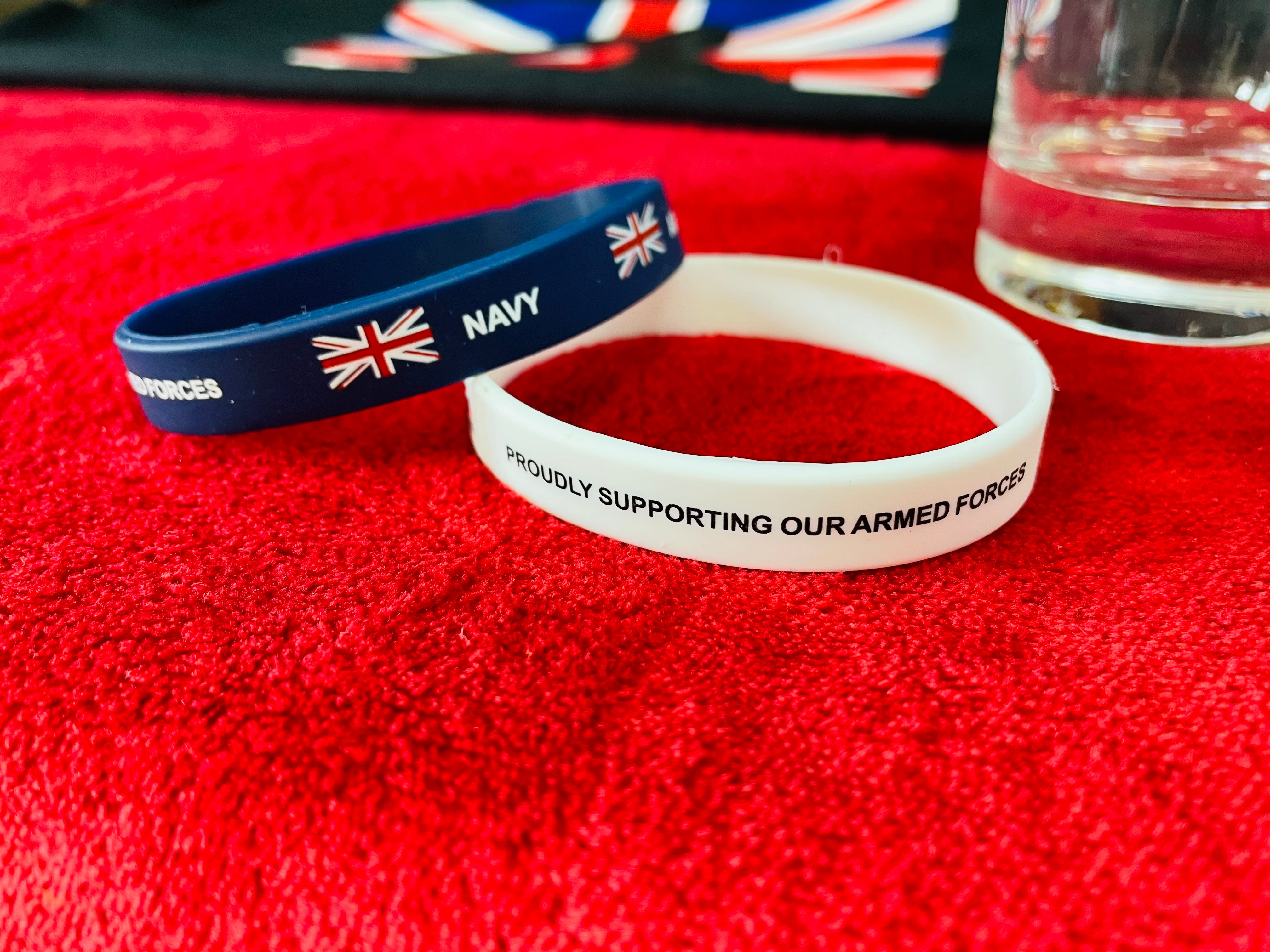 Armed Forces Wristbands Royal Navy – Raleigh Enterprises Shop CIC